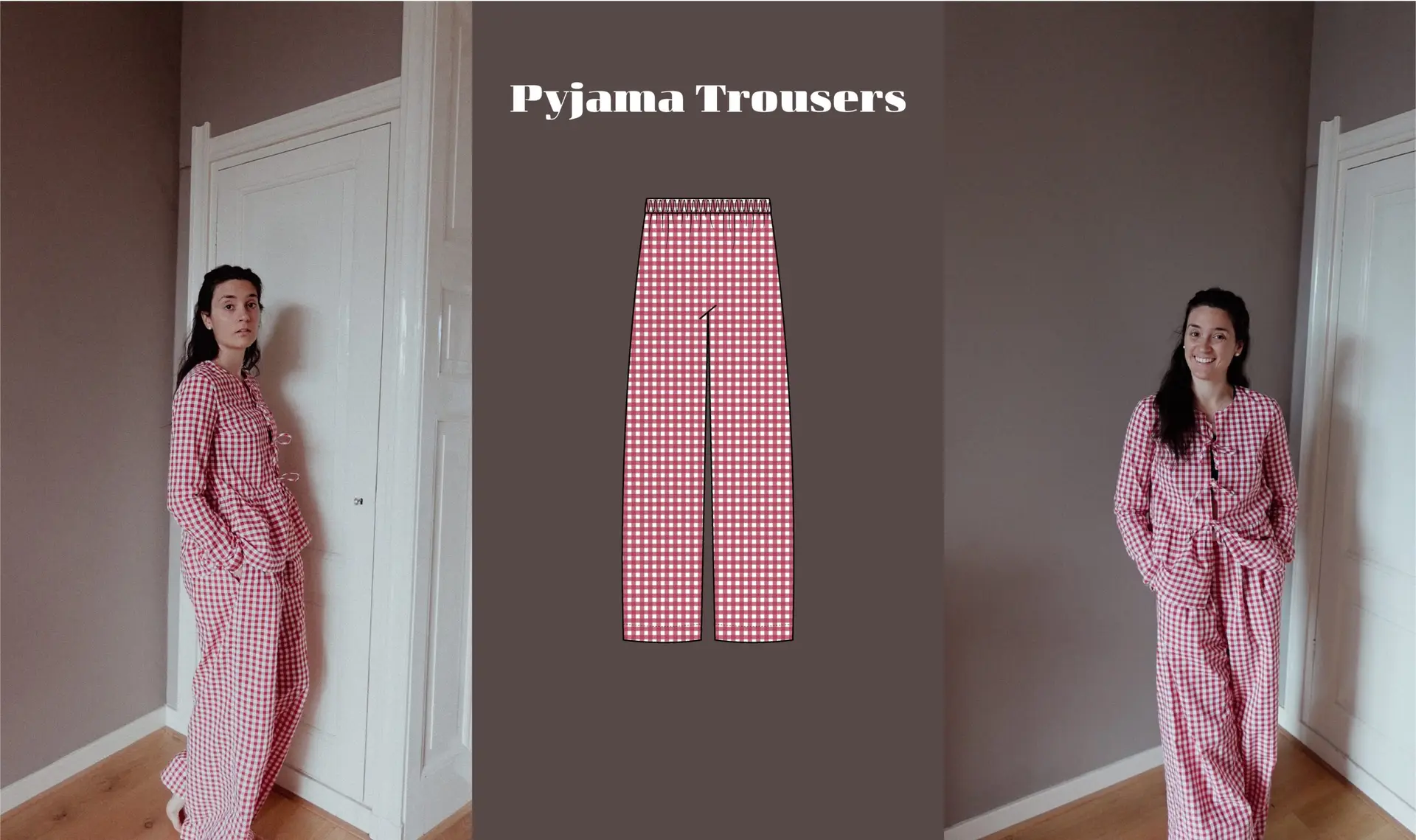 Sewing Pattern Instructions - Pyjama Trousers - NuriaMo